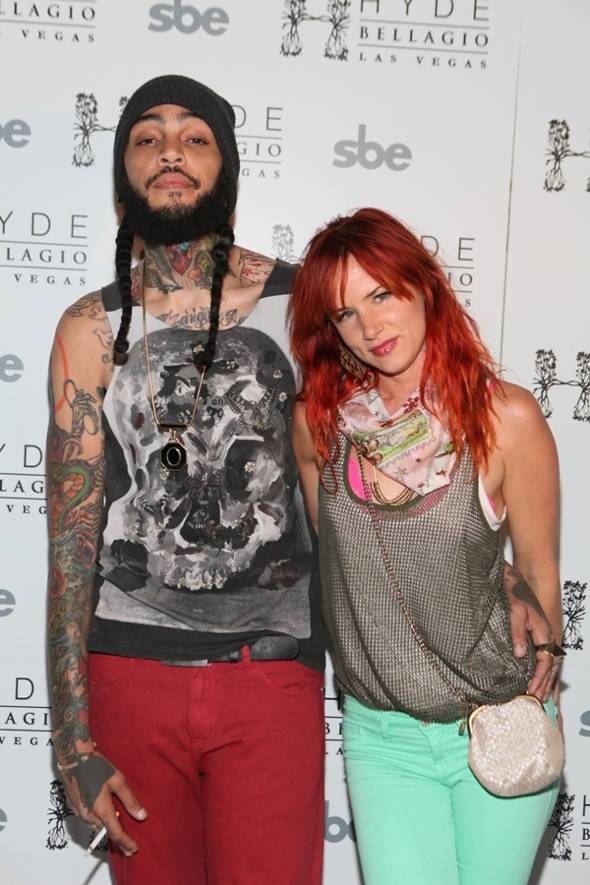 Haute Event: Travie McCoy Performs at Hyde with Girlfriend Juliette ...